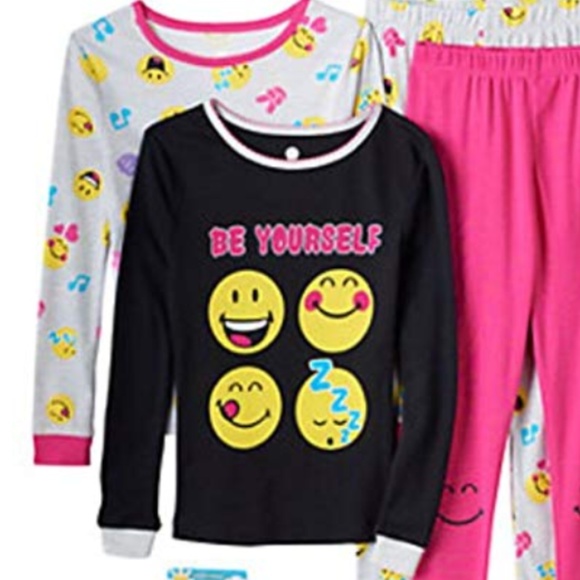 Smiley World | Pajamas | Sold New Emoji Set Emoticon Smiley World ...